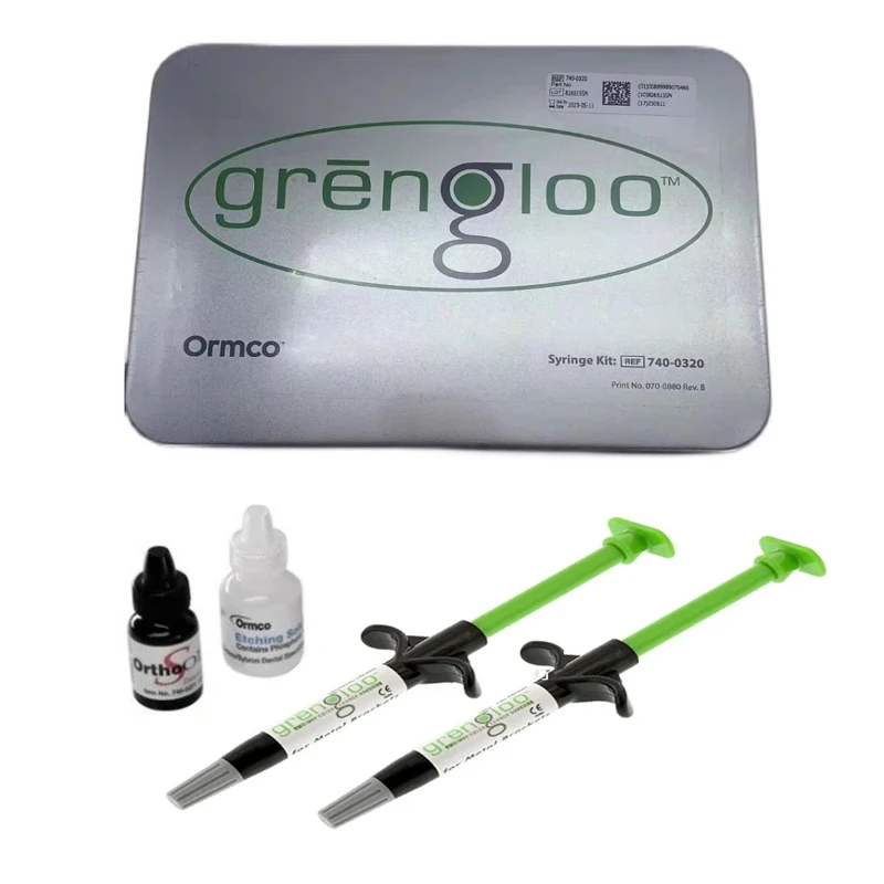 1Set-Grengloo-740-0320-Dental-Orthodontic-Bracket-Adhesive-Green-Glue ...