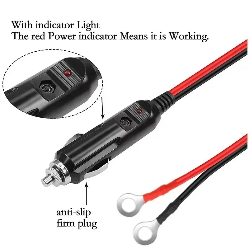 For Motorcycle Battery Terminal To SAE Quick Extension Cord Cable ...