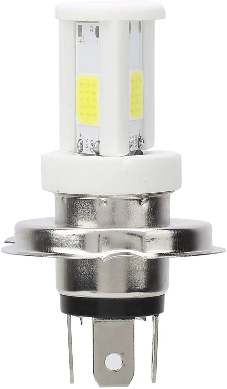 H4-LED-Motorcycle-Headlight-Bulb-High-Low-Beam-White-Light-1080LM-6500K ...