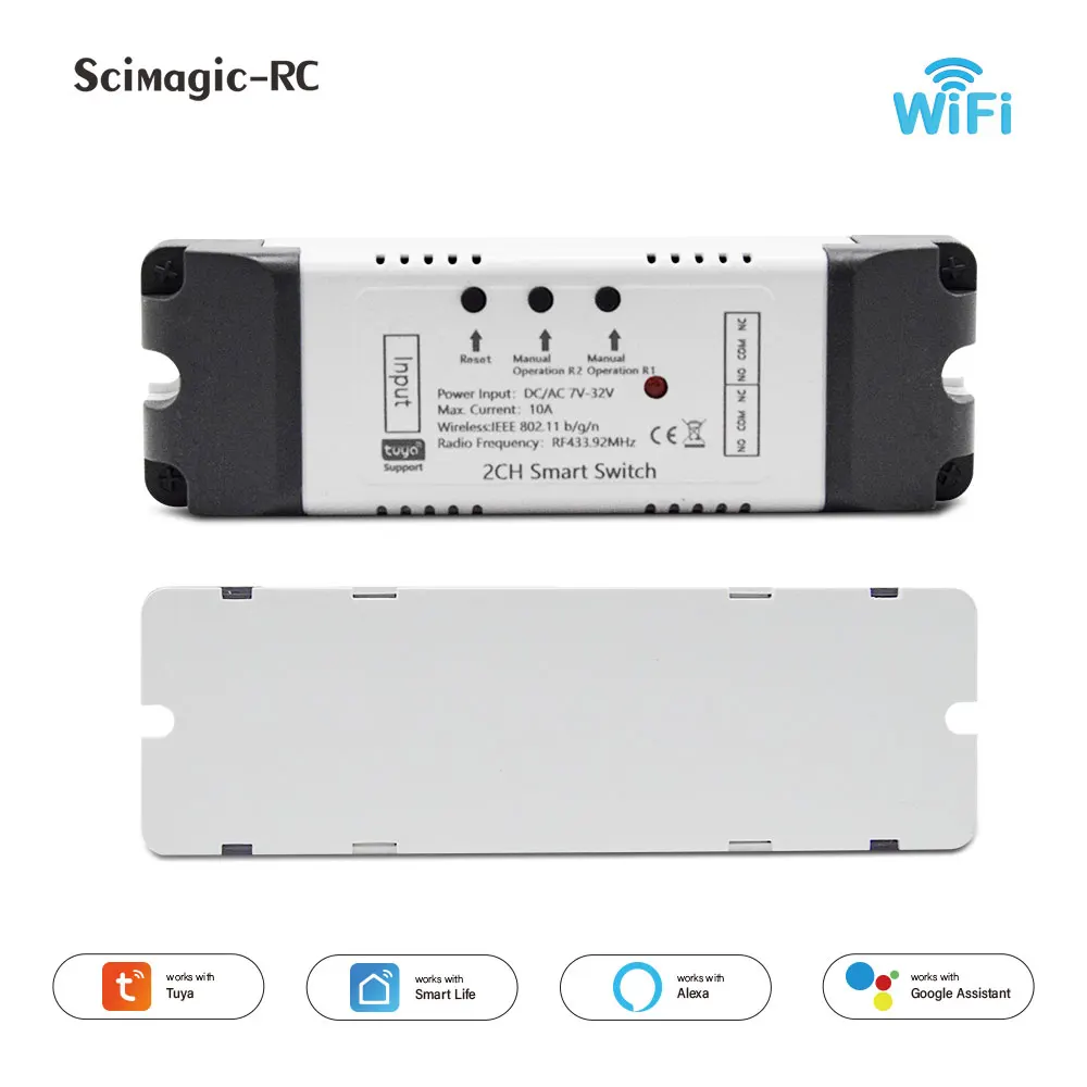 Tuya-Smart-Switch-220V-110V-12V-24V-USB5V-Wifi-Controller-Voice-Control ...