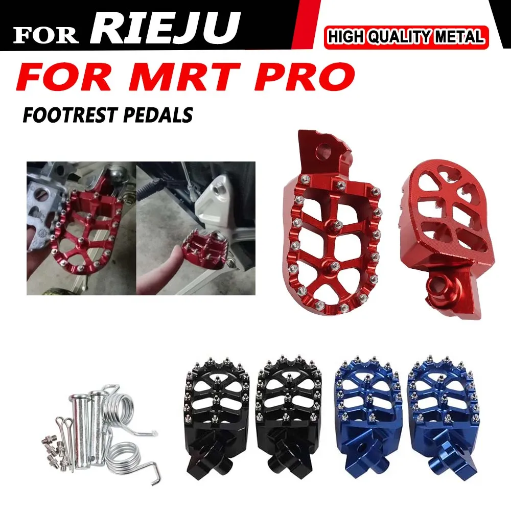 Motorcycle-Foot-Rests-Footrest-Footpegs-Pegs-Pedals-For-Rieju-MRT-Pro ...