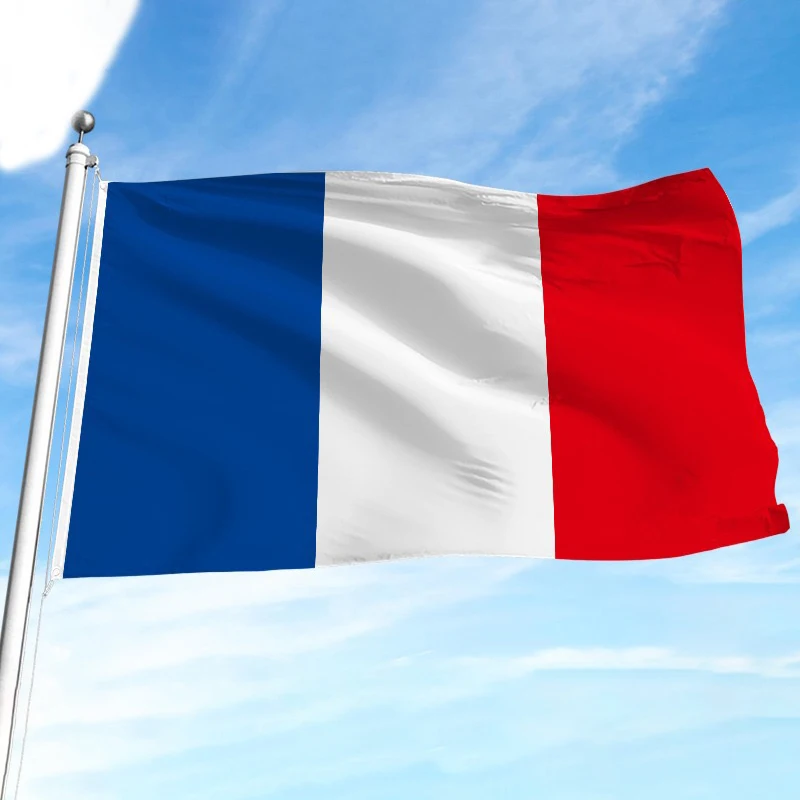 free shipping France flag 90X150cm Hanging blue white red french ...