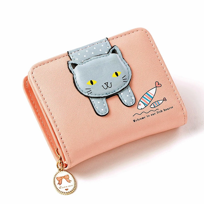 Wallest Women Purse Cute Anime Wallet Portable Small Luxury Wallets For ...