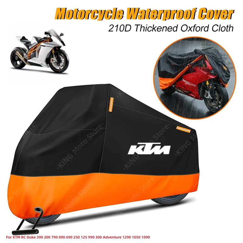 KTM-Cover-Waterproof-For-KTM-RC-Duke-390-200-790-890-690-250-125-990 ...