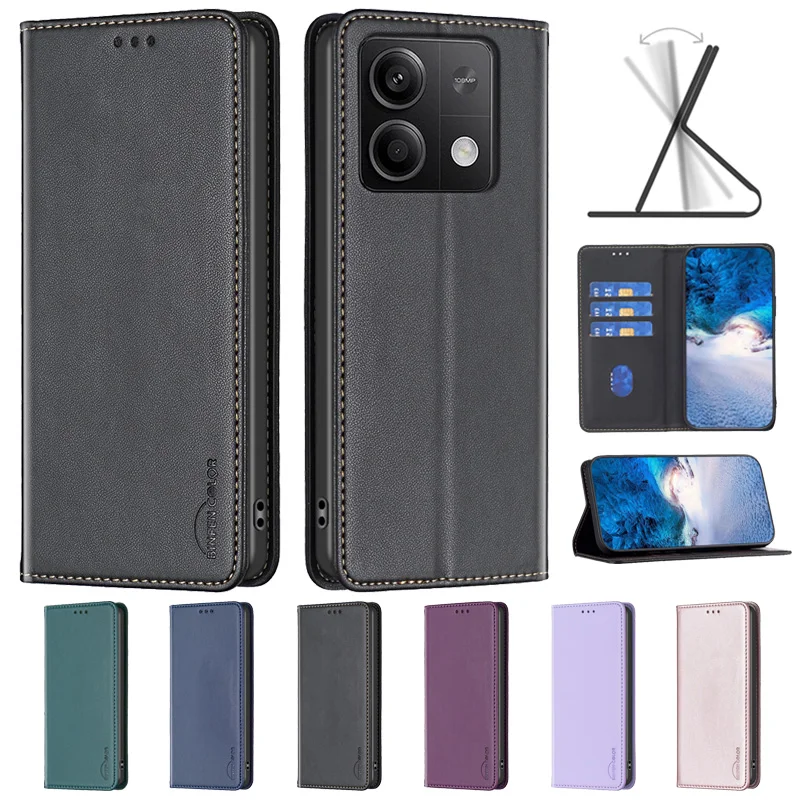 Para-Xiaomi-13T-Pro-Funda-13T-Pro-Etui-Funda-de-tel-fono-con-tapa-magn ...