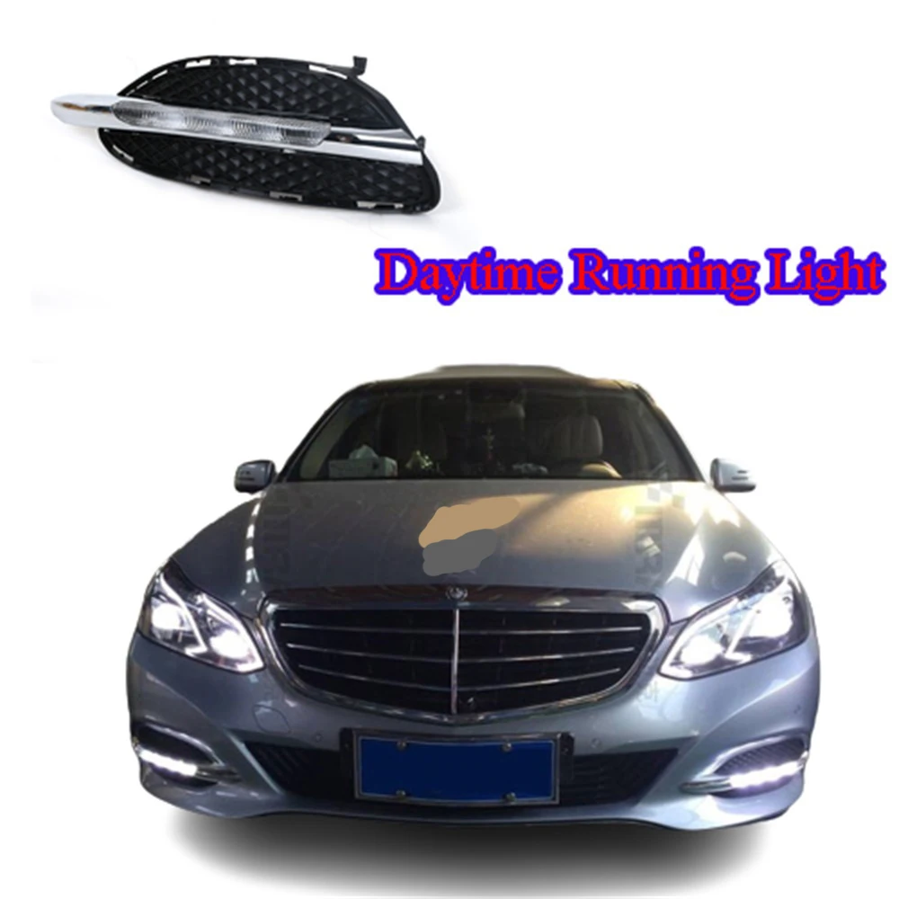 Daytime Running Lights Lamp Fog Light For Mercedes Benz W212 E Class ...