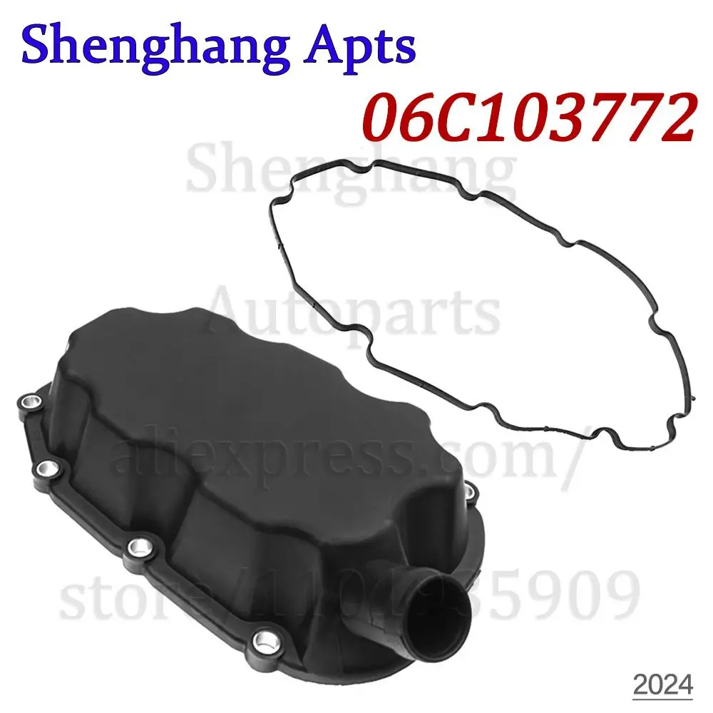 Oil Separator Cylinder Block Ventilation Cover 06C103772 06C103772A For ...