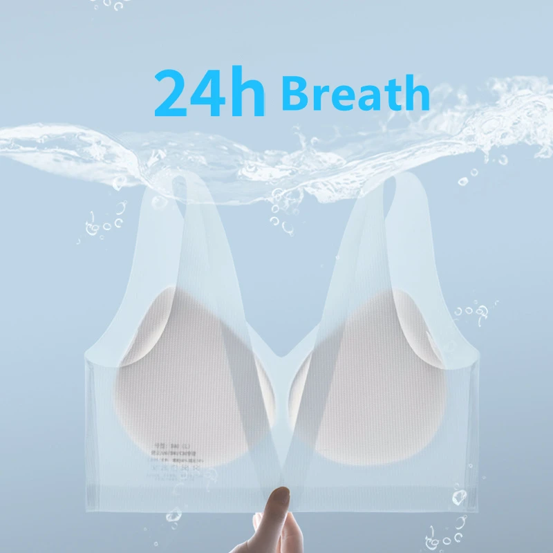 Summer-Ice-Silk-Ultra-Thin-Bras-for-Women-Seamless-Deep-V-Push-Up ...
