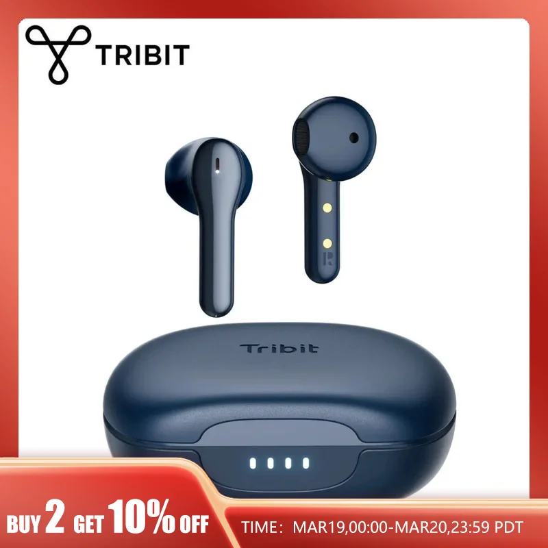 Tribit-FlyBuds-C2-Auriculares-Bluetooth-Sem-Fio-Auriculares-com ...
