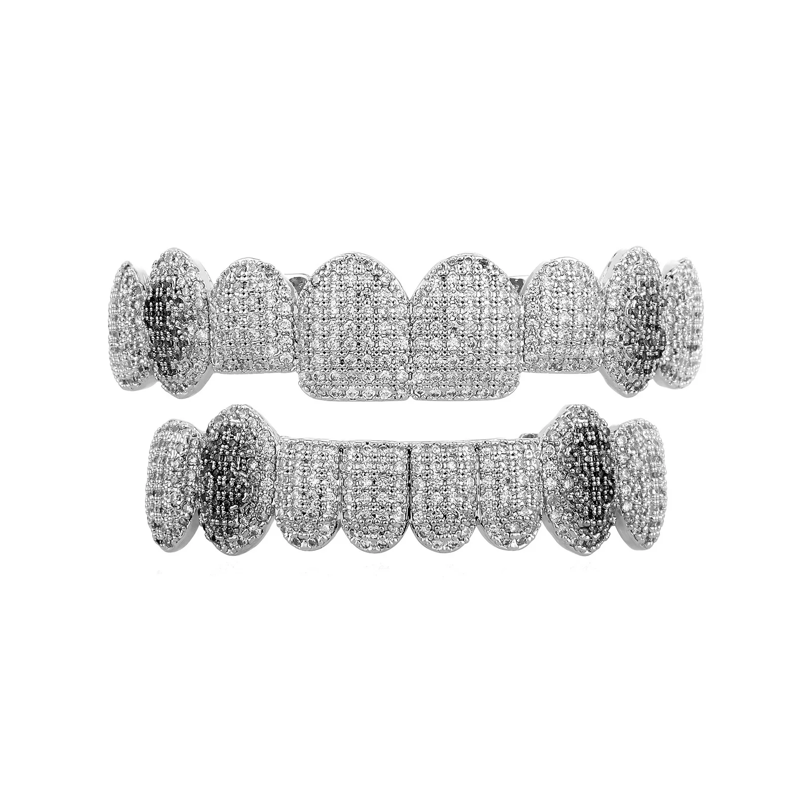 RACHELZ-2024-8-8-Iced-Out-Stone-Dollars-Teeth-Grillz-Trend-Cubic-Zircon ...