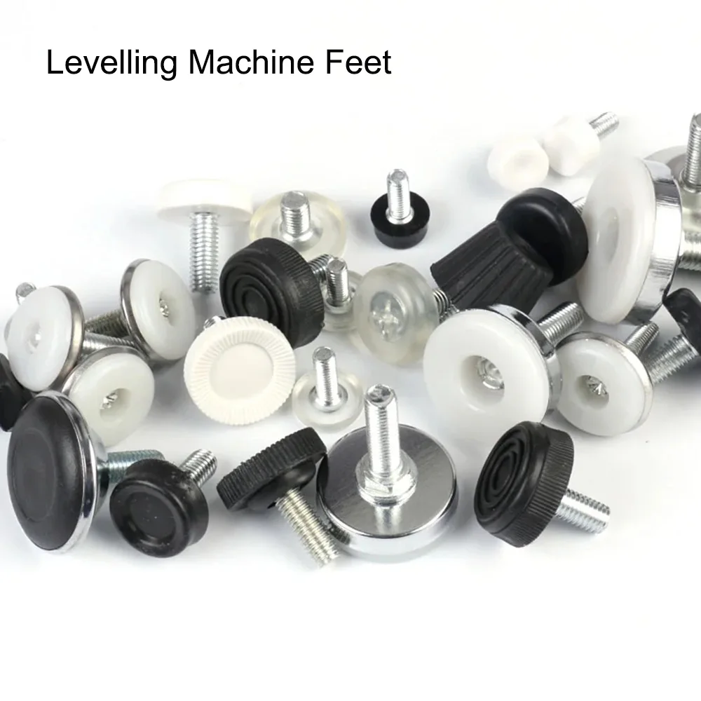 4-8-10pcs-Height-Adjustable-Machine-Furniture-Foot-Base-M6-M8-M10-Screw ...