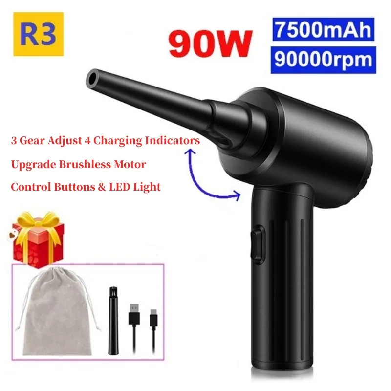 Xiaomi-Electric-Air-Duster-7500mAh-90000RPM-Cordless-Dust-Blower ...