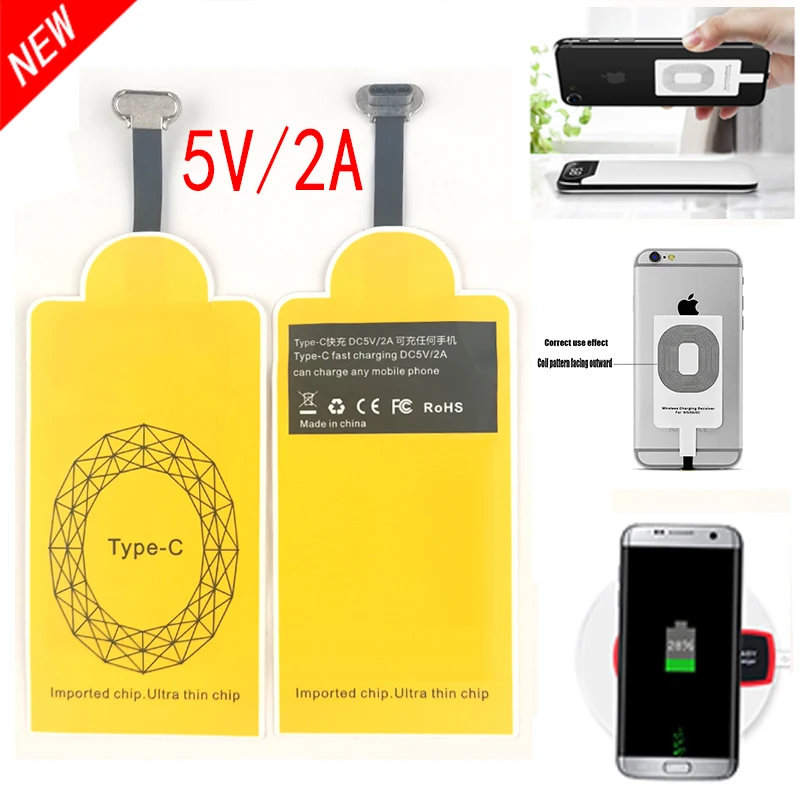 Carregador-sem-fio-receptor-adaptador-para-Huawei-tipo-C-carregadores-r ...