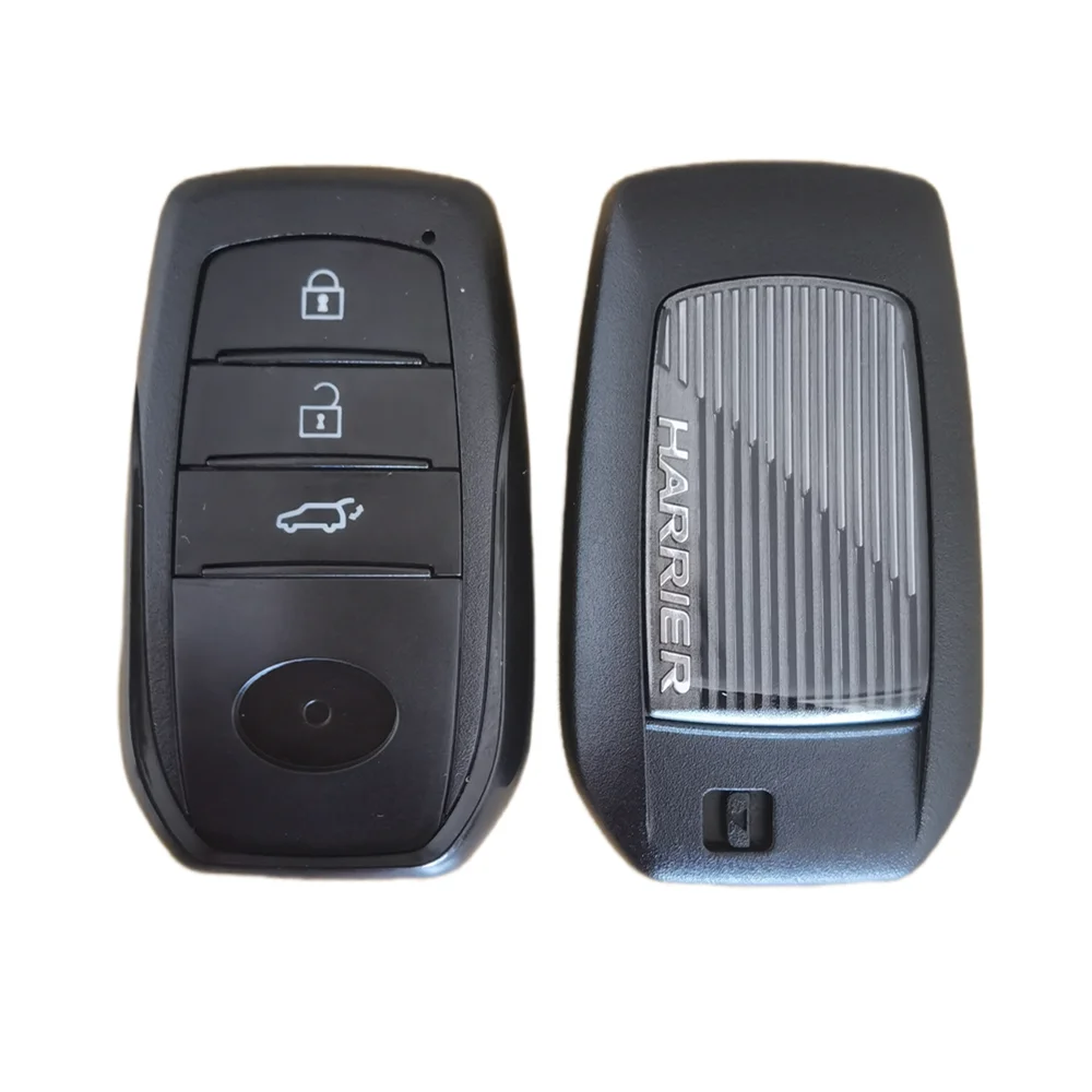 Smart-Card-Car-Key-Shell-3-Buttons-for-Toyota-Harrier-Crown-Land ...