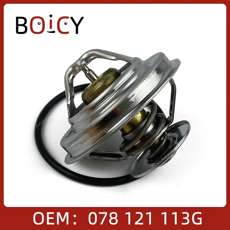 Termostato de refrigerante de motor BOICY para 2,8 2,8 VW Passat Audi ...