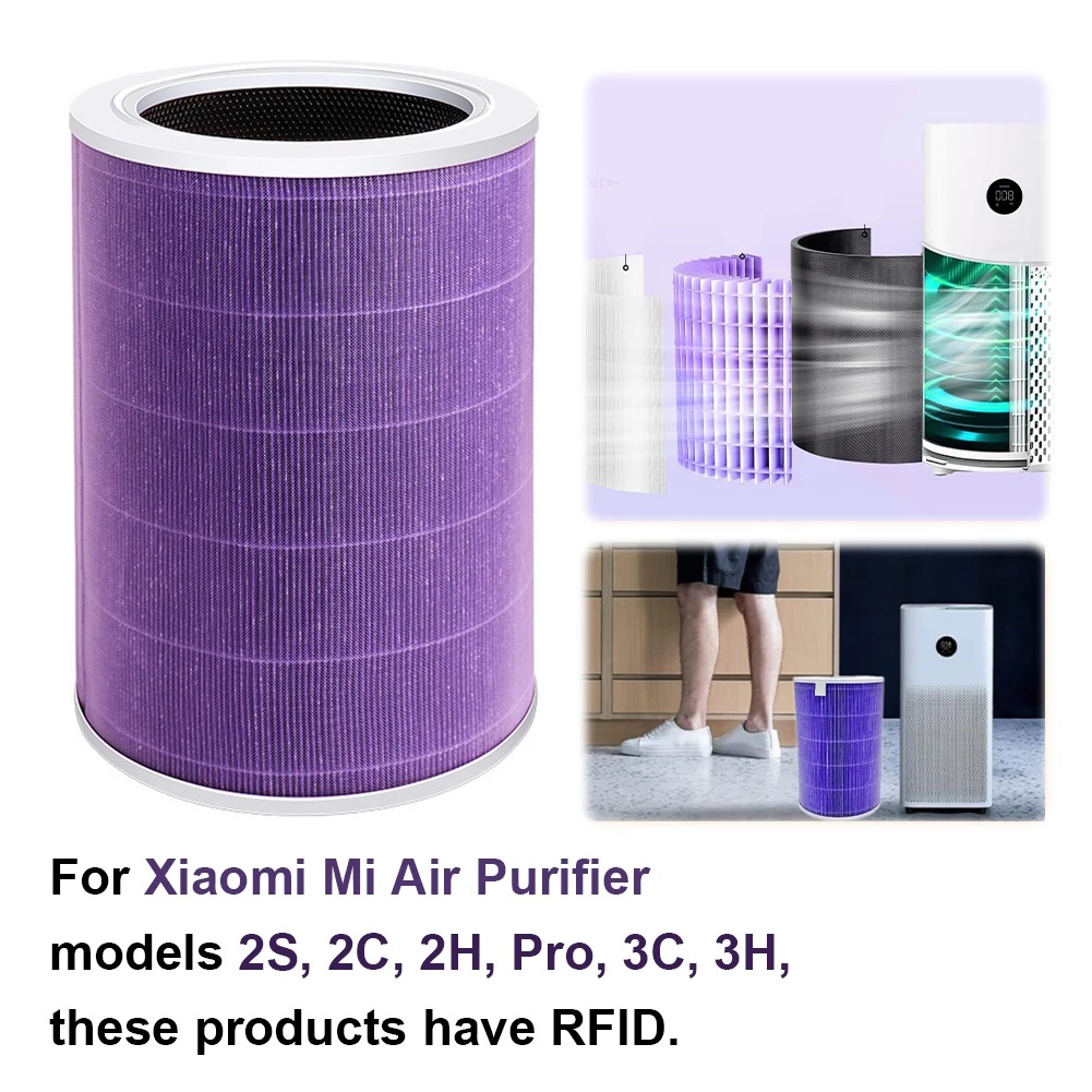 Air Purifier Filter for Xiaomi Air Purifier Mi 2S 2C 2H Pro 3C 3H ...
