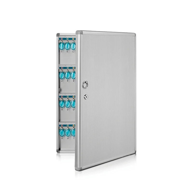 Storage Safe Management Cabinet Wall Mounted Key Box Aluminum Alloy Abs ...