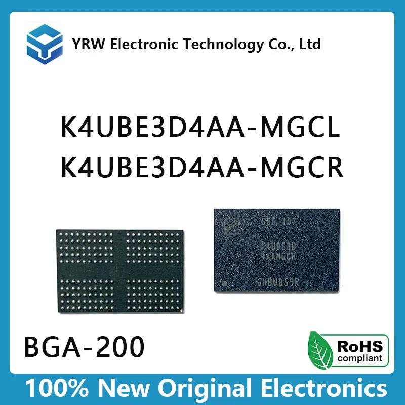 100-NEW-Original-K4UBE3D4AA-MGCL-K4UBE3D4AA-MGCR-K4UBE3D4AA-BGA-200 ...