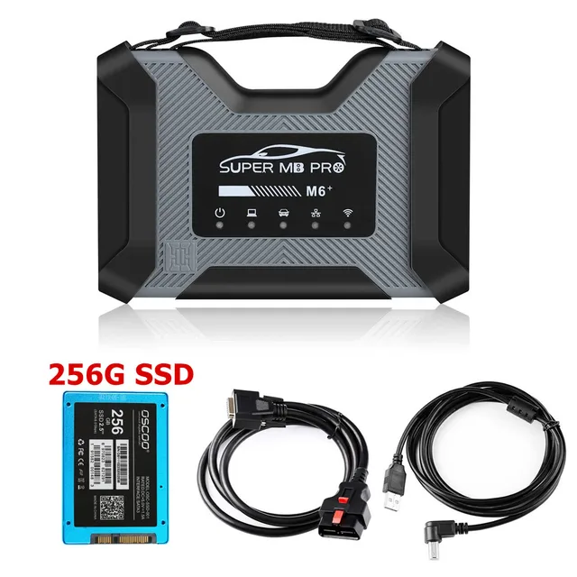 Super MB Pro M6+ Diagnosis Tool Full Package for Benz Supports DOIP Add ...