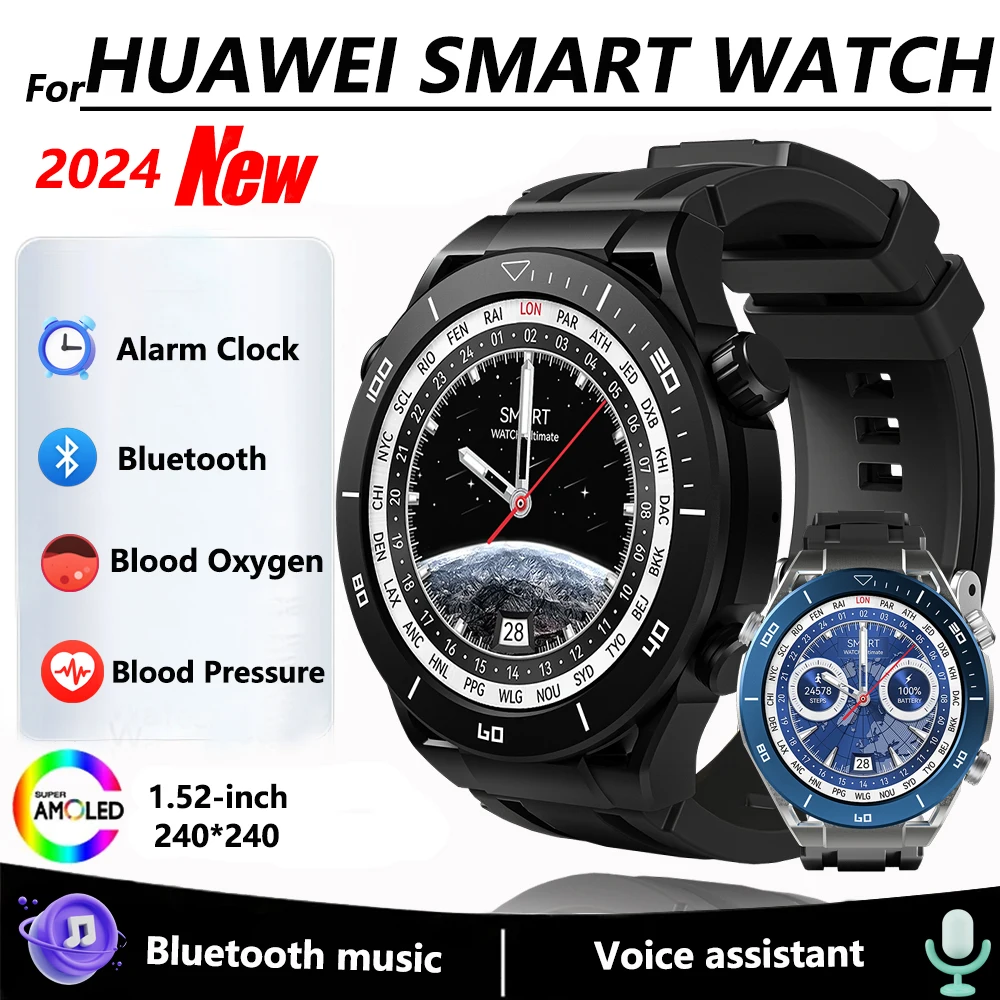 For-Huawei-IOS-High-End-Smart-Watch-Sport-Men-AMOLED-HD-Screen ...