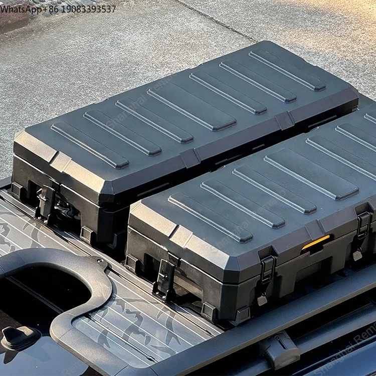 Remaco Overlander 4x4 75/95/130L Portable Plastic Storage Box Roof Top ...