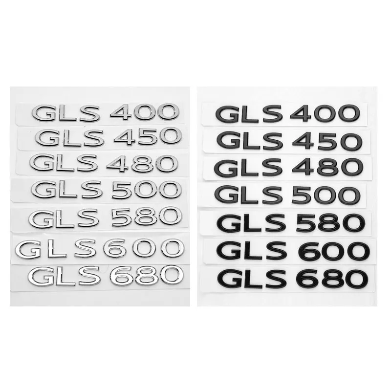 For-Mercedes-Benz-MAYBACH-series-trunk-label-GLS-400-450-480-500-600 ...