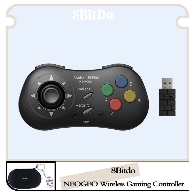 8bitdo-mando-inal-mbrico-NEOGEO-con-Bluetooth-2-4G-Gamepad-para-Windows ...