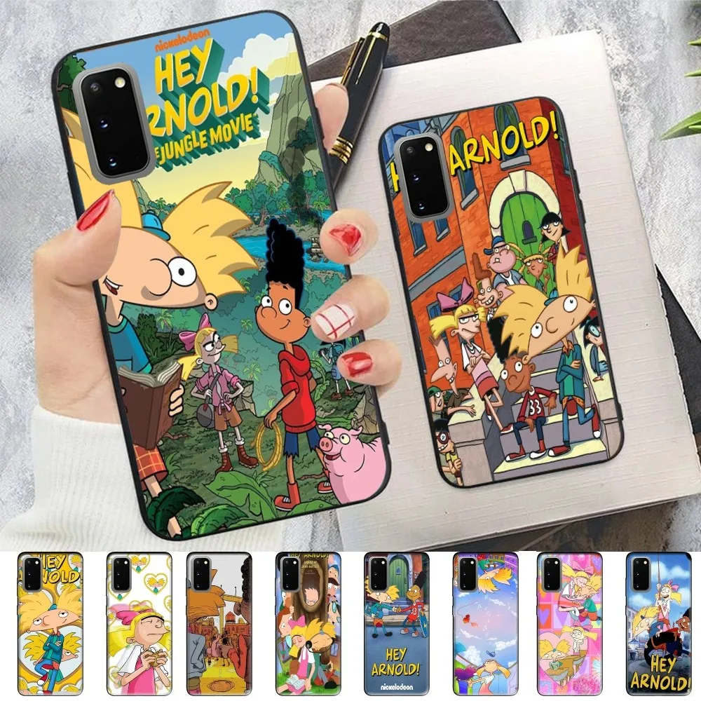 Hey-Arnold Phone Case For Samsung S 9 10 20 21 22 23 30 23 24 Plus Lite ...