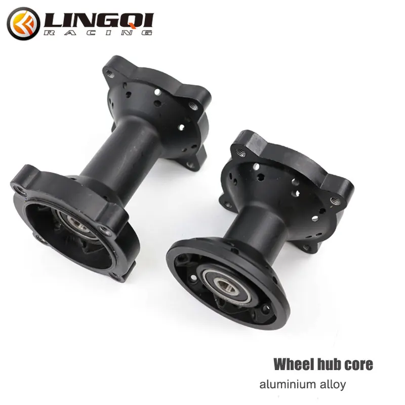 LINGQI-Pit-Dirt-Bike-Motorcycle-Wheel-Rim-Hub-Core-Front-Rear-12mm-Axis ...