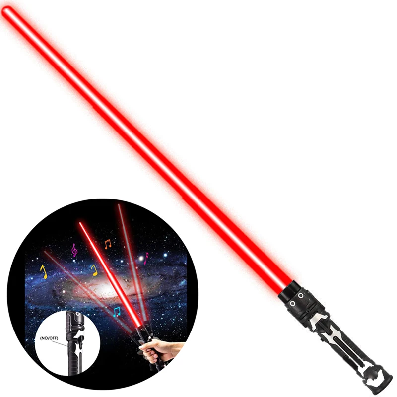 New-RGB-Lightsaber-Laser-Sword-Toys-Light-Saber-7-Colors-Change-Kids ...