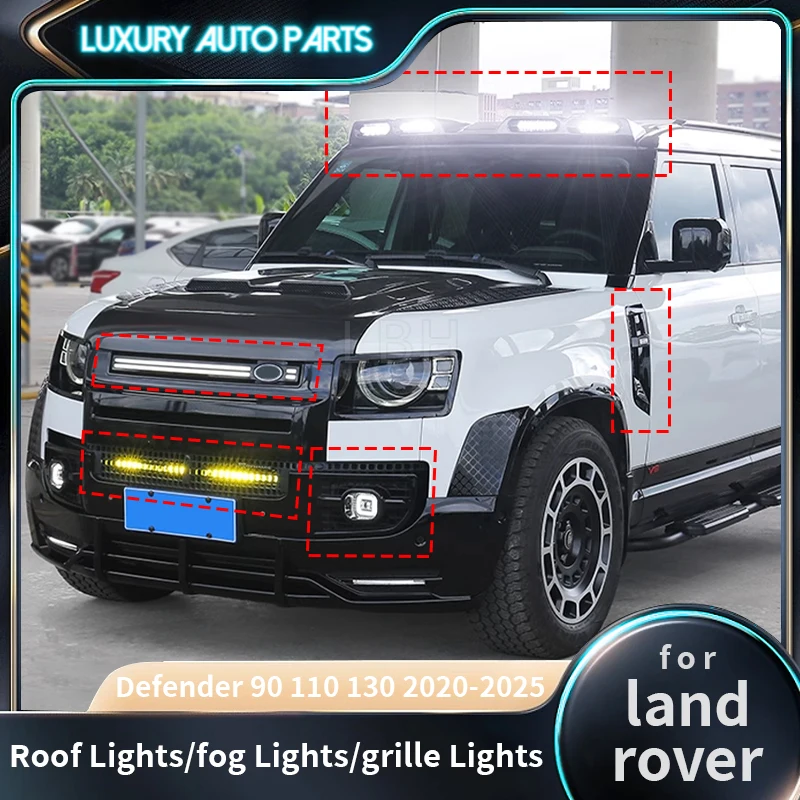 For 2020-2025 Land Rover Defender 90 110 130 L663 Roof Four-eye ...
