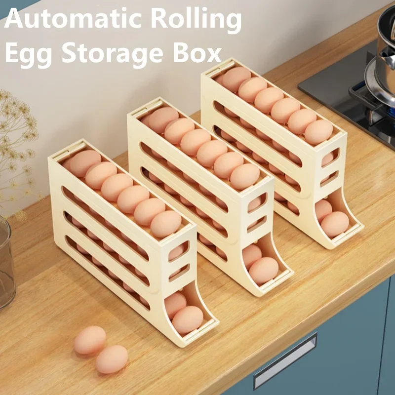 Refrigerator-Egg-Storage-Box-Kitchen-Box-Large-Capacity-Dedicated-Egg ...