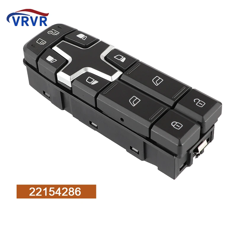 22154286-3-Pins-Front-Left-Electric-Power-Window-Master-Switch-For ...