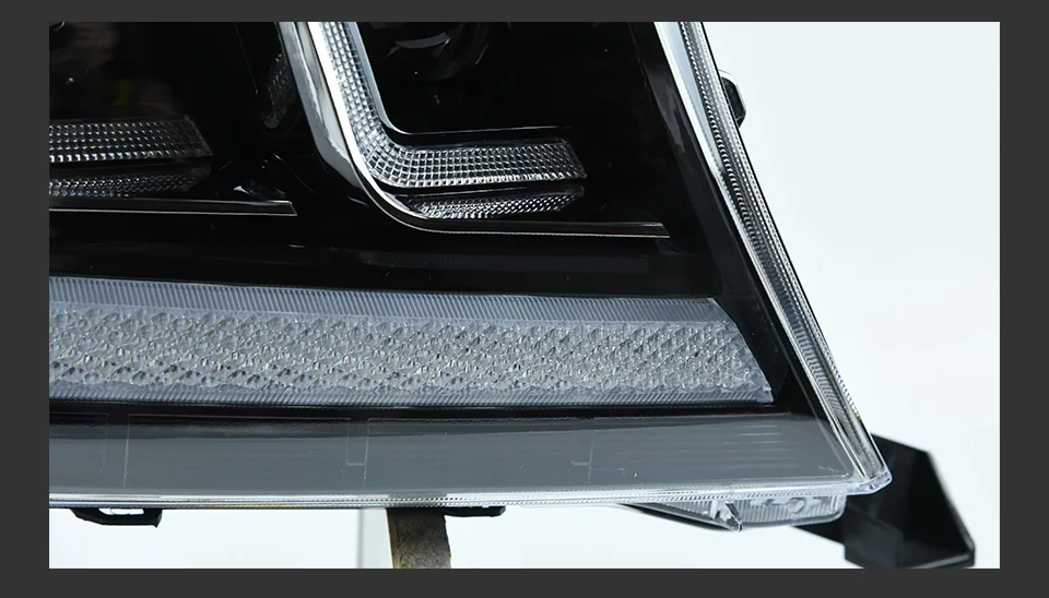 Toyota Land Cruiser Headlights 2008-2015 LC200 LED Headlight DRL LED ...