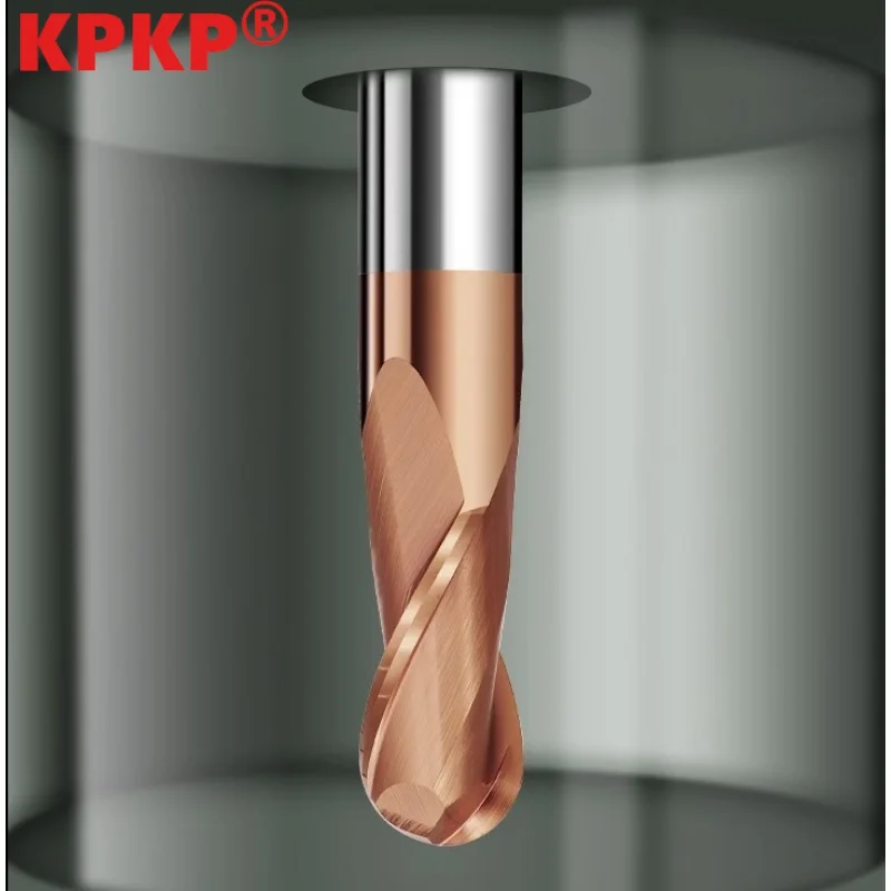 HRC55-2Flutes-Carbide-Ball-Nose-End-Mill-R0-5-R1-R2-R3-R4-R5-R6 ...