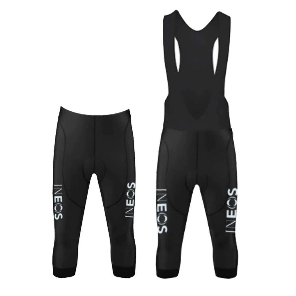 INEOS-Cycling-Bib-Pants-for-Men-3-4-Cycling-Bib-Shorts-Outdoor-19D-Gel ...