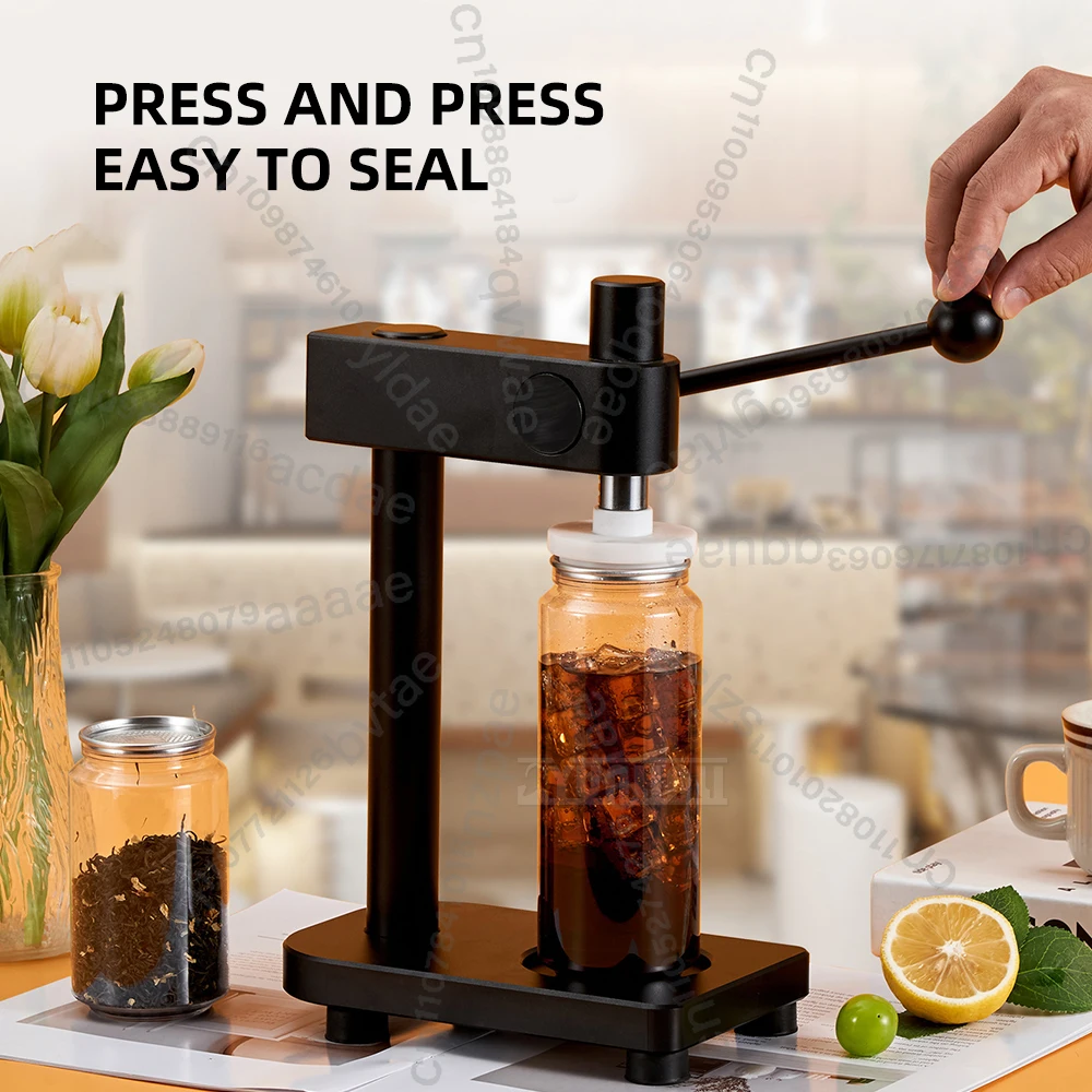 Manual Capping Sealing Machine Can Press Machine Beverage Packaging ...
