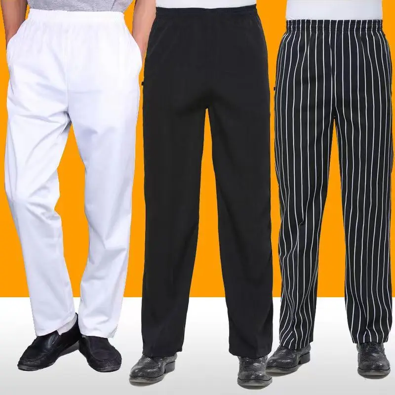 Pantalones-de-Chef-para-hombre-pantal-n-holgado-ligero-Unisex-para ...