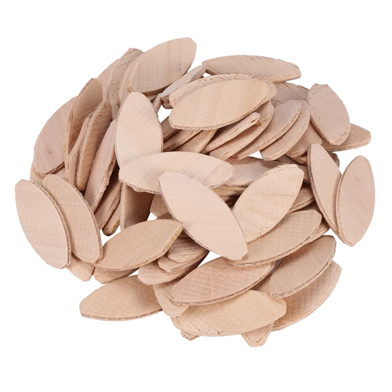 300Pcs-Wood-Dowel-Beech-Woodworking-Biscuit-Joiner-Biscuits-For-Tenon ...