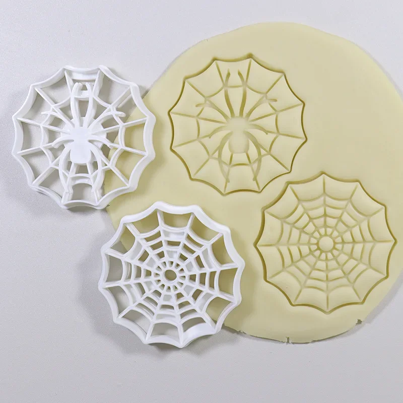 Halloween-Spider-Web-with-Spider-Cookie-Cutter-Spider-Fondant-Embosser ...
