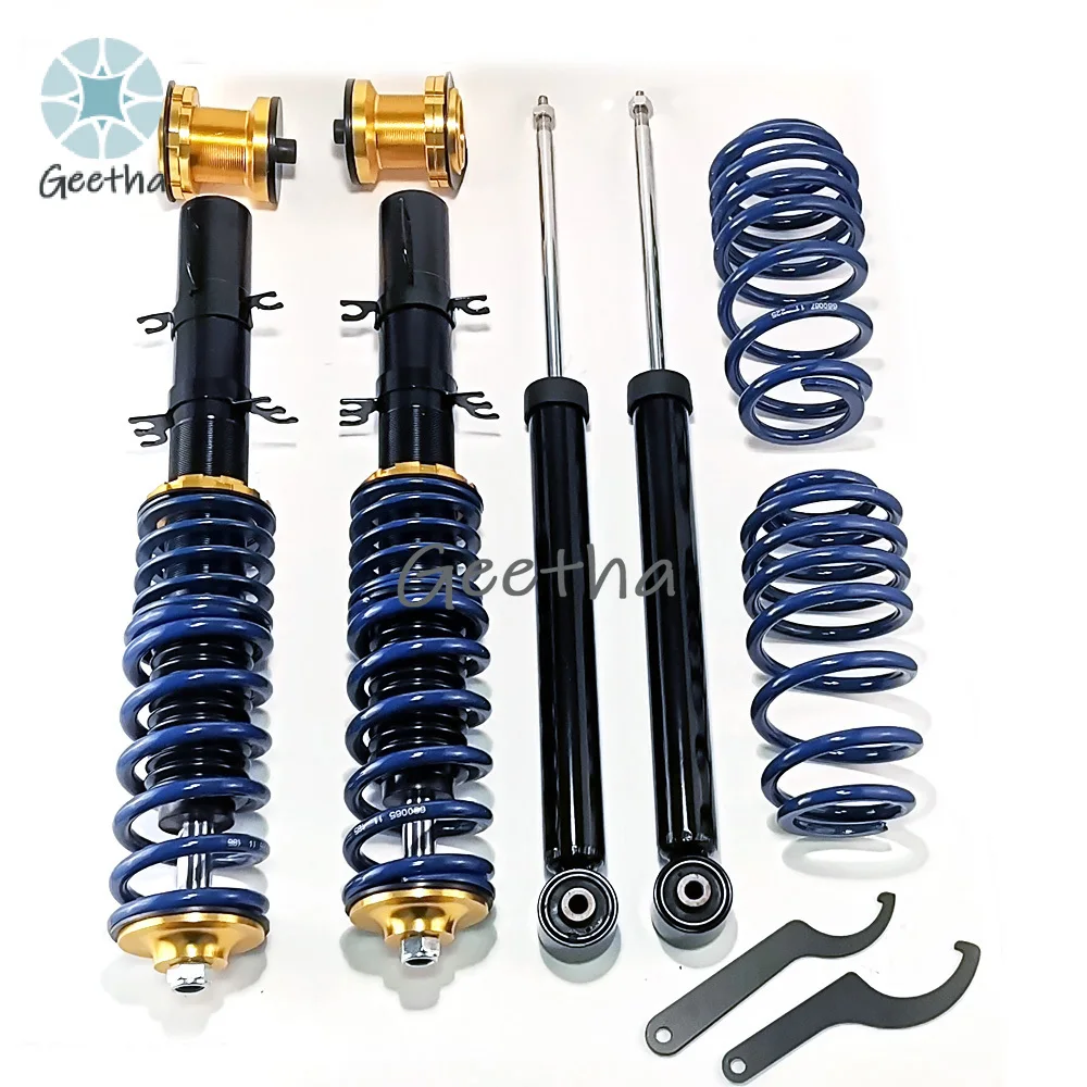 For Coilovers Spring Struts Racing Suspension Coilover Kit Shock ...