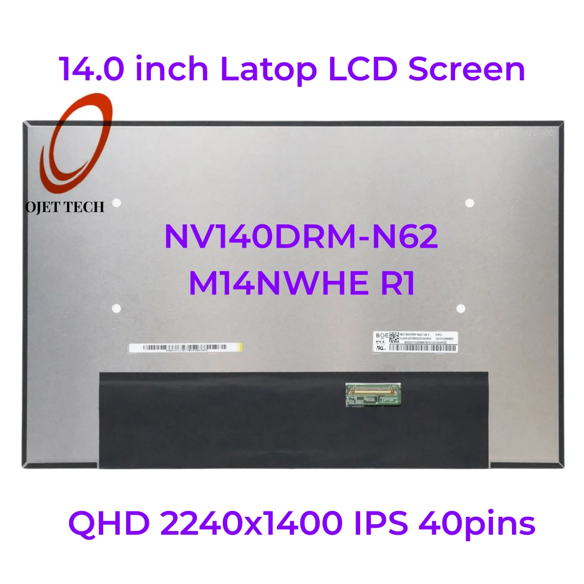 NV140DRM-N62-M14NWHE-R1-For-Lenovo-ThinkBook-14p-G2-ACH-ThinkPad-T14 ...