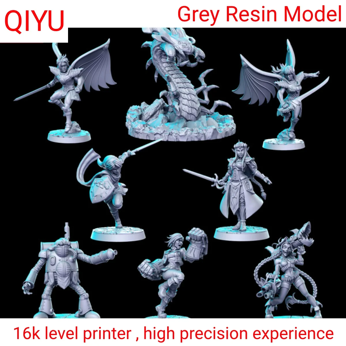Game 】 DND Running Team Board Game Chess Resin Model - AliExpress 26
