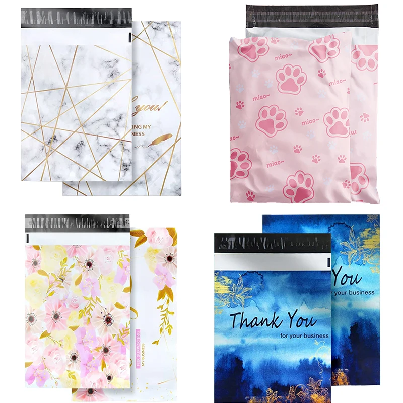 10PCS Poly Mailers, 10” X 13” Envelopes Plastic Custom Mailing Shipping ...