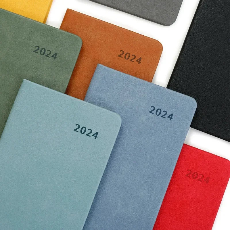 2024-Notebook-A6-Agenda-In-English-Monthly-Planner-Note-Books-Caderno ...