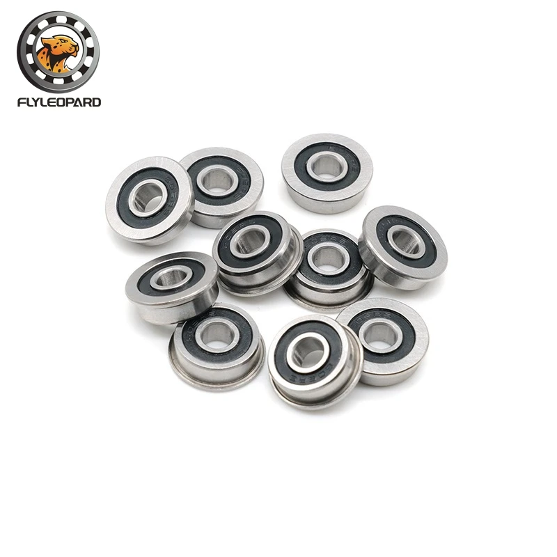 2Pcs-F6003-F6003RS-Bearing-F6003-20-2RS-20x35x11-mm-ABEC-1-Flange-Ball ...