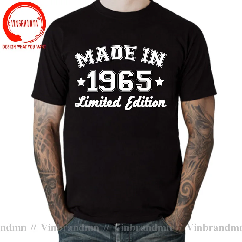 Cool-Men-Summer-Limited-Edition-T-Shirt-Man-Made-in-1965-Vintage-T ...