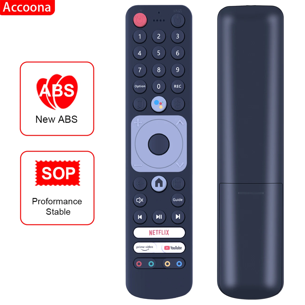 Remote control for HOMATICS BIG Box R 4K SledovaniTV Kaba Bear Google ...