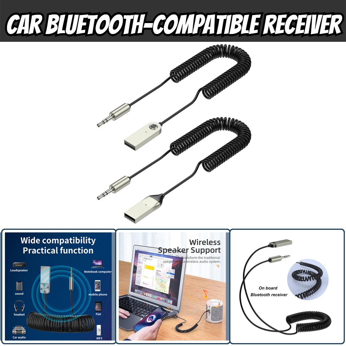 Bluetooth-Aux-Adapter-Wireless-Car-Bluetooth-Receiver-USB-to-3-5mm-Jack ...