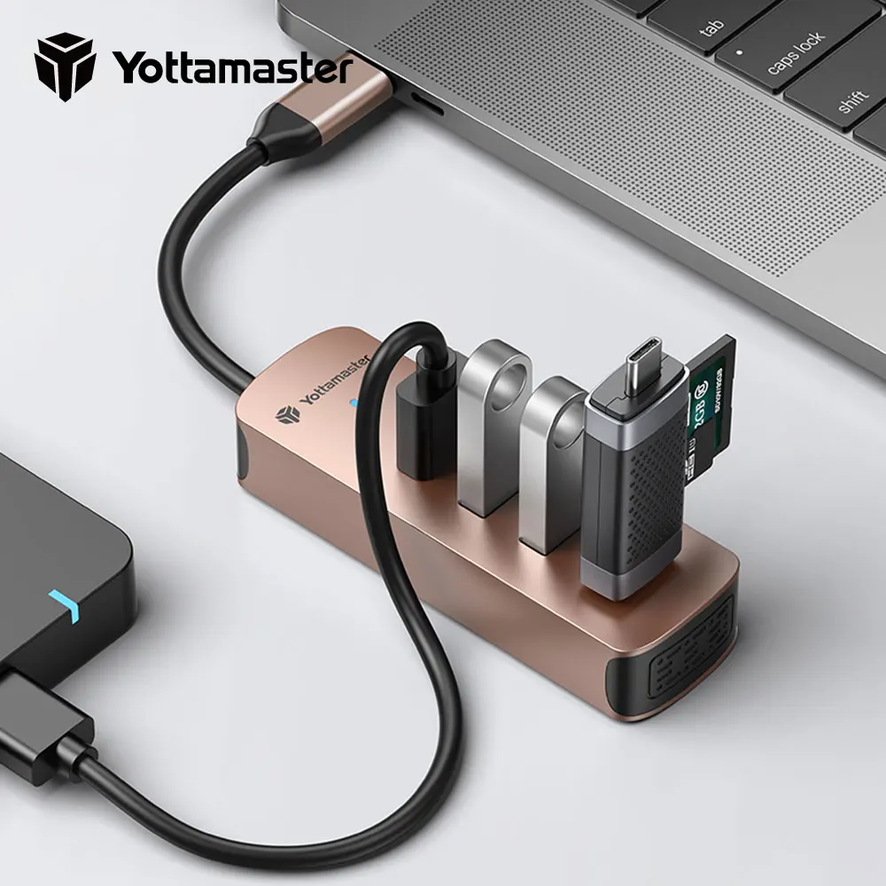 Yottamaster-USB-C-HUB-Type-C-Splitter-To-HDMI-4K-Thunderbolt-4-Docking ...